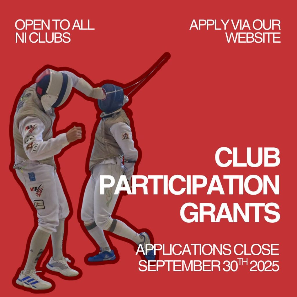 Club Participation Grants 2025/26 – NI Fencing